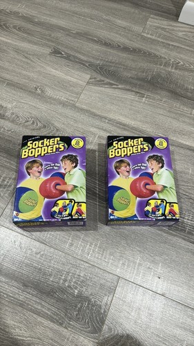 Socker Boppers -Vintage Toy - INFLATABLE BOXING PILLOWS - 2 Boxes | eBay