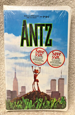 ANTZ vhs tape sealed vintage 1999 NEW | eBay