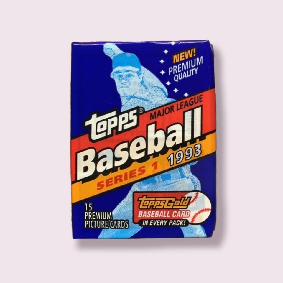 TOPPS 1990-2023 Unopened Baseball Card Packs Sealed MLB You Pick ...