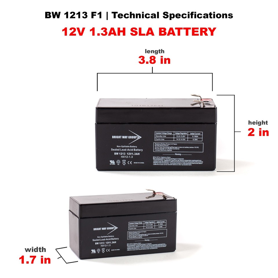 Power Sonic PS-1212 Battery (Replacement) | eBay
