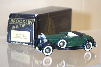 BROOKLIN MODELS BRK 6A 1932 PACKARD LIGHT 8 CONVERTIBLE COUPE ROADSTER ...