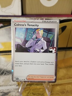 Colress's Tenacity Holo Prize Pack Series 6 Promo Pokemon Card NM/LP ...