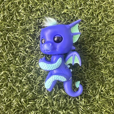 WowWee Fingerlings Glitter Dragon Blue Teal | eBay