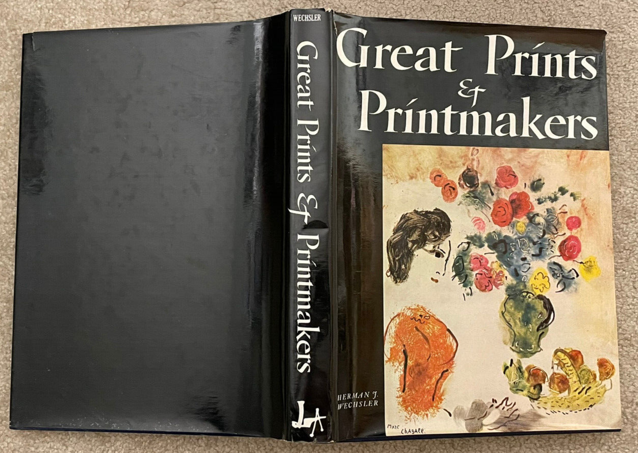 Vintage "Great Prints & Printmakers" – 1977 – By Herman Wechsler | eBay