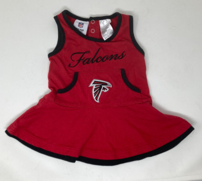 Infant Baby NFL Atlanta Falcons Cheerleader Outfit Size 12 Months Red ...