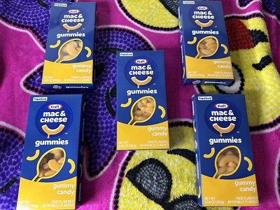 Kraft Macaroni & Cheese Gummies Gummy Candy - 5.64oz - 5ct | eBay
