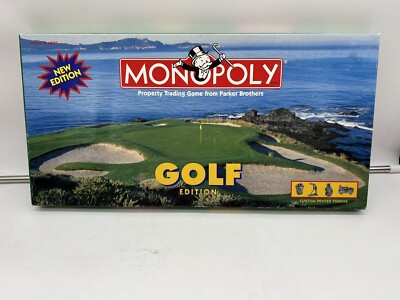 Monopoly Golf Edition Board Game - USAopoly Complete! Pieces sealed! | eBay