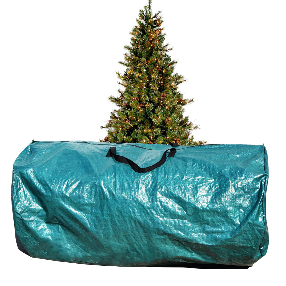 Christmas Tree Storage Bag Deluxe Heavy Duty Holiday Up to 9 Ft. Trees ...
