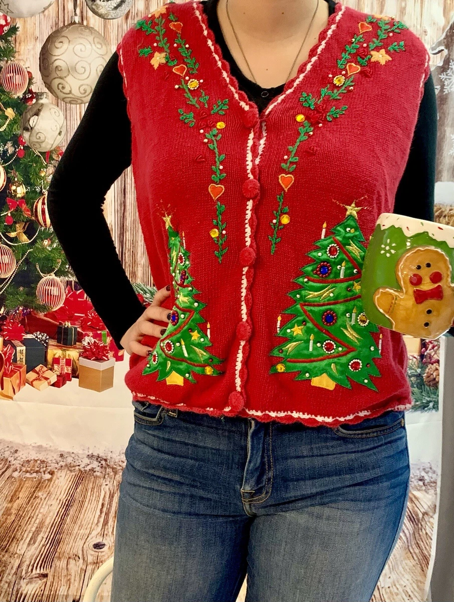 Ugly Sweater Vest Women