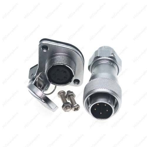 WEIPU WF16 5 Pin Panel Mount Aviation Connector,Waterproof Wire Cable ...