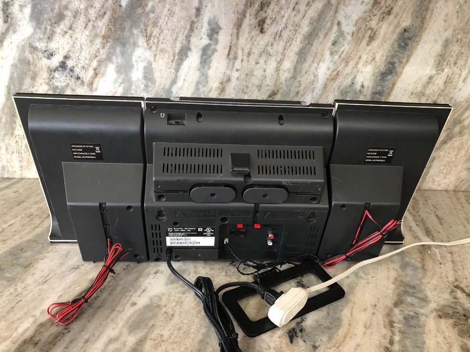 Philips MC235B/37 Micro Home System Shelf CD Player | AM/FM Radio | CD ...