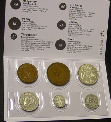 1940 Australian coin set in printed folder. Makes a nice gift. | eBay ...
