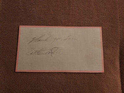 Esther Rolle Signed / Autographed Index Card | eBay