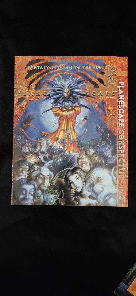 Conspectus Maps 1996 Dungeons Dragons Forgotten Realms Planescape ...