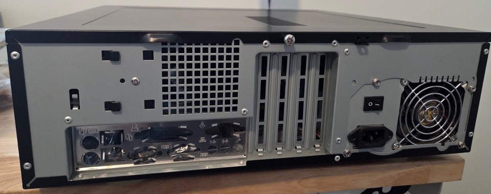 Antec Fusion Black HTPC Case with Power Supply, DVD-RW & Manuals ...