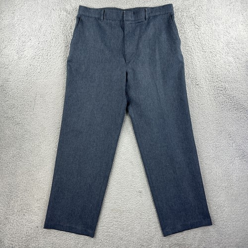 Vintage Levis Action Slacks Mens 36x28 Blue Gray Pants Trousers Dress ...