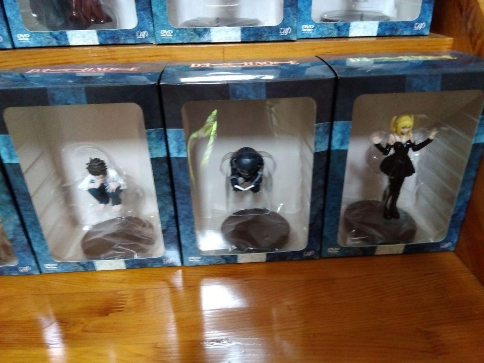Death Note Figures Set of 13 Complete Anime DVD Limited Edition | eBay