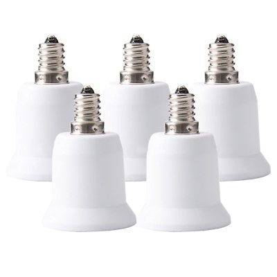 12pcs Candelabra E12 Base to E26 Medium Screw Socket Adapter Converter ...