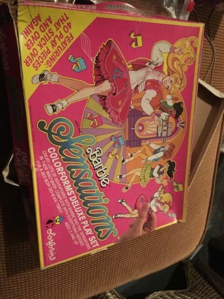 Barbie and The Sensations Colorforms Deluxe Play Set 1988 for sale ...