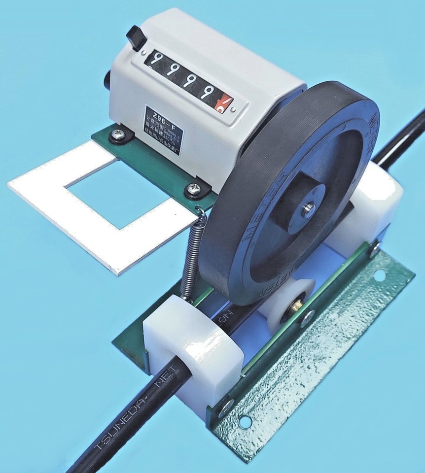 Length meter counter wire cable hose ribbon rope measuring tool Metric ...