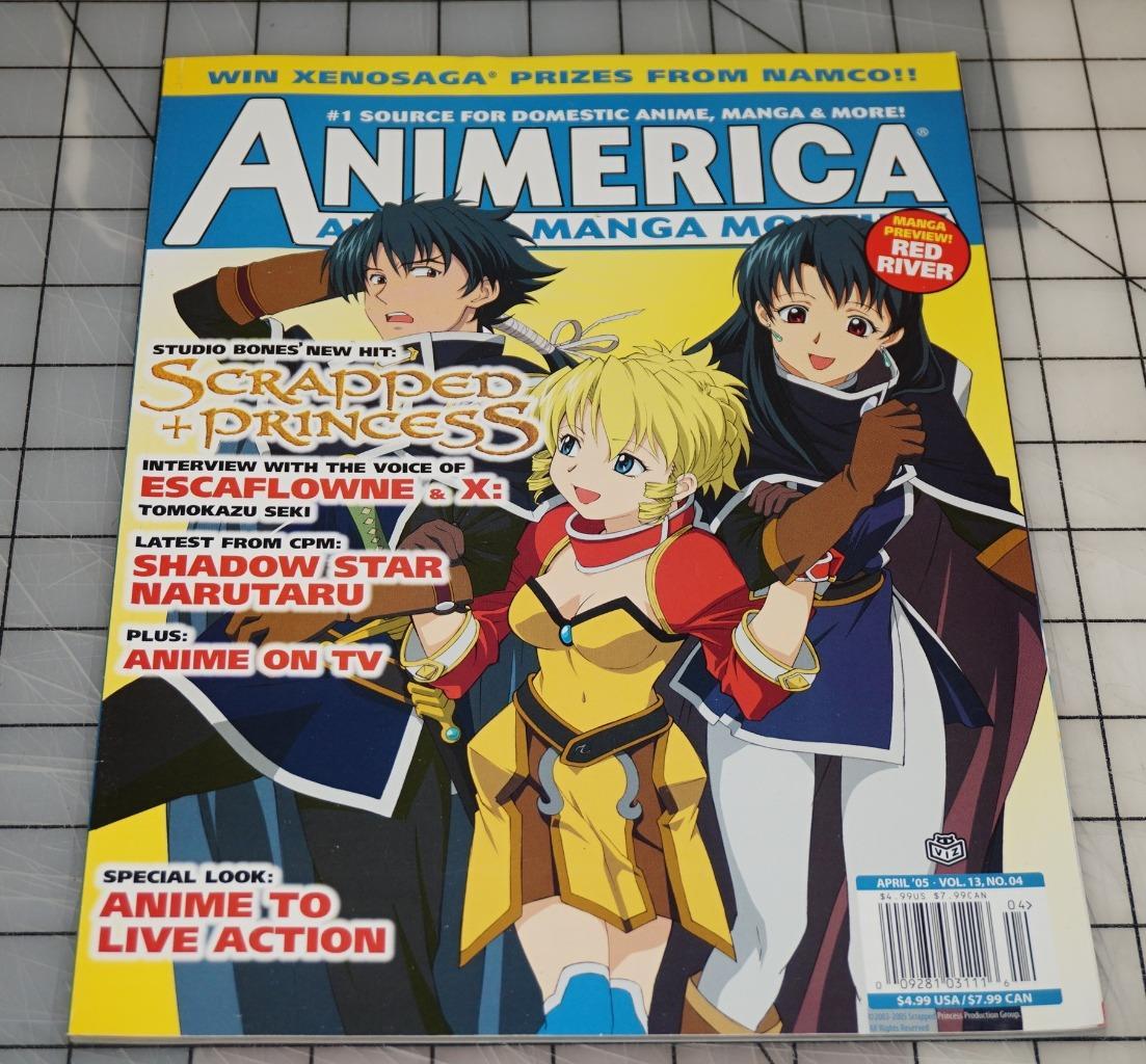 Animerica Magazine Vol 13 No 4 April 2005 Scrapped + Princess | eBay
