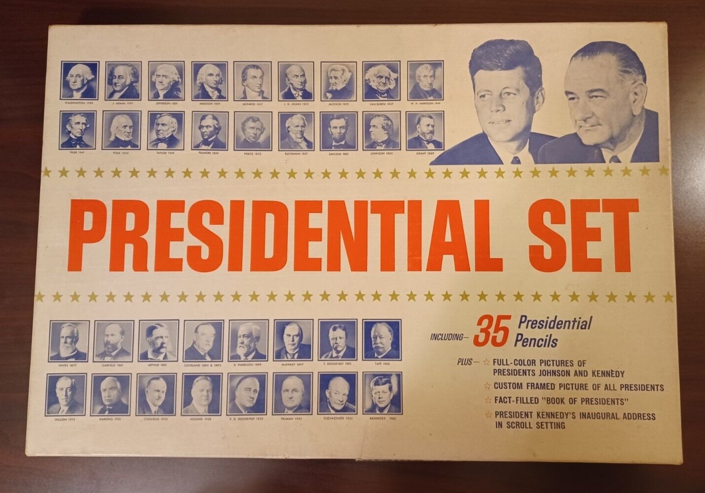 PC35 Antique Vintage 1963 Presidential Pencil Set | eBay