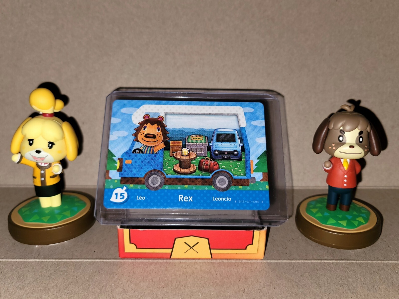 NORTH AMERICAN Authentic 15 Rex Animal Crossing Welcome Amiibo RV Card ...
