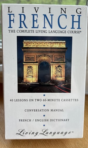 Living French Complete Living Language Course Cassettes Plus /NEW Old ...