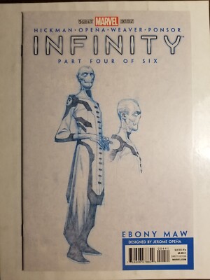 Infinity #4 Opena 1:50 Design Variant 1st full Thane (Marvel) | eBay