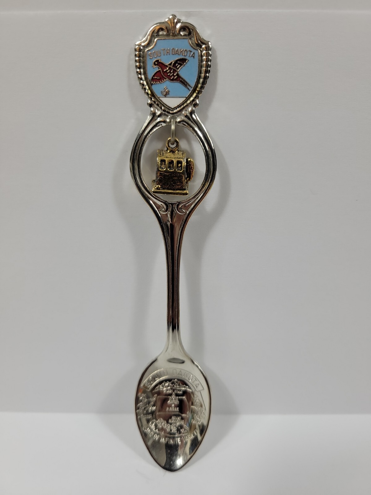 Vintage Collectable Souvenir Spoon - South Dakota - Slot Machine ...