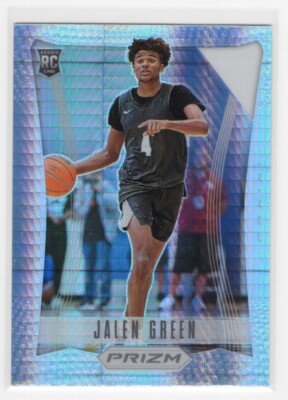 2021 Panini Prizm Draft Picks Flashback Hyper Jalen Green #4 Rookie ...