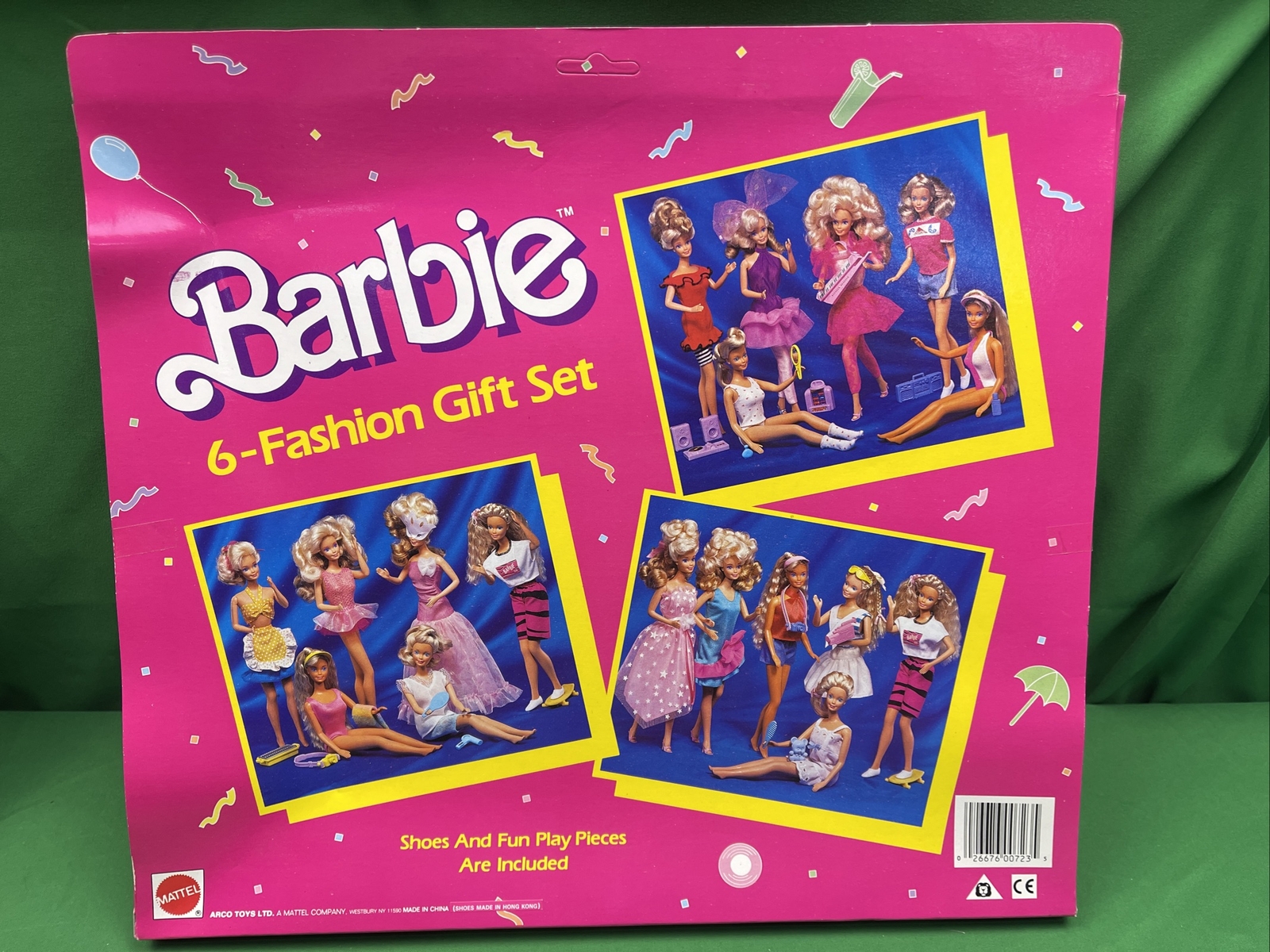 Vintage 1990 Barbie 6-Fashion Gift Set - Sealed No. 723 (2 Packs) | eBay