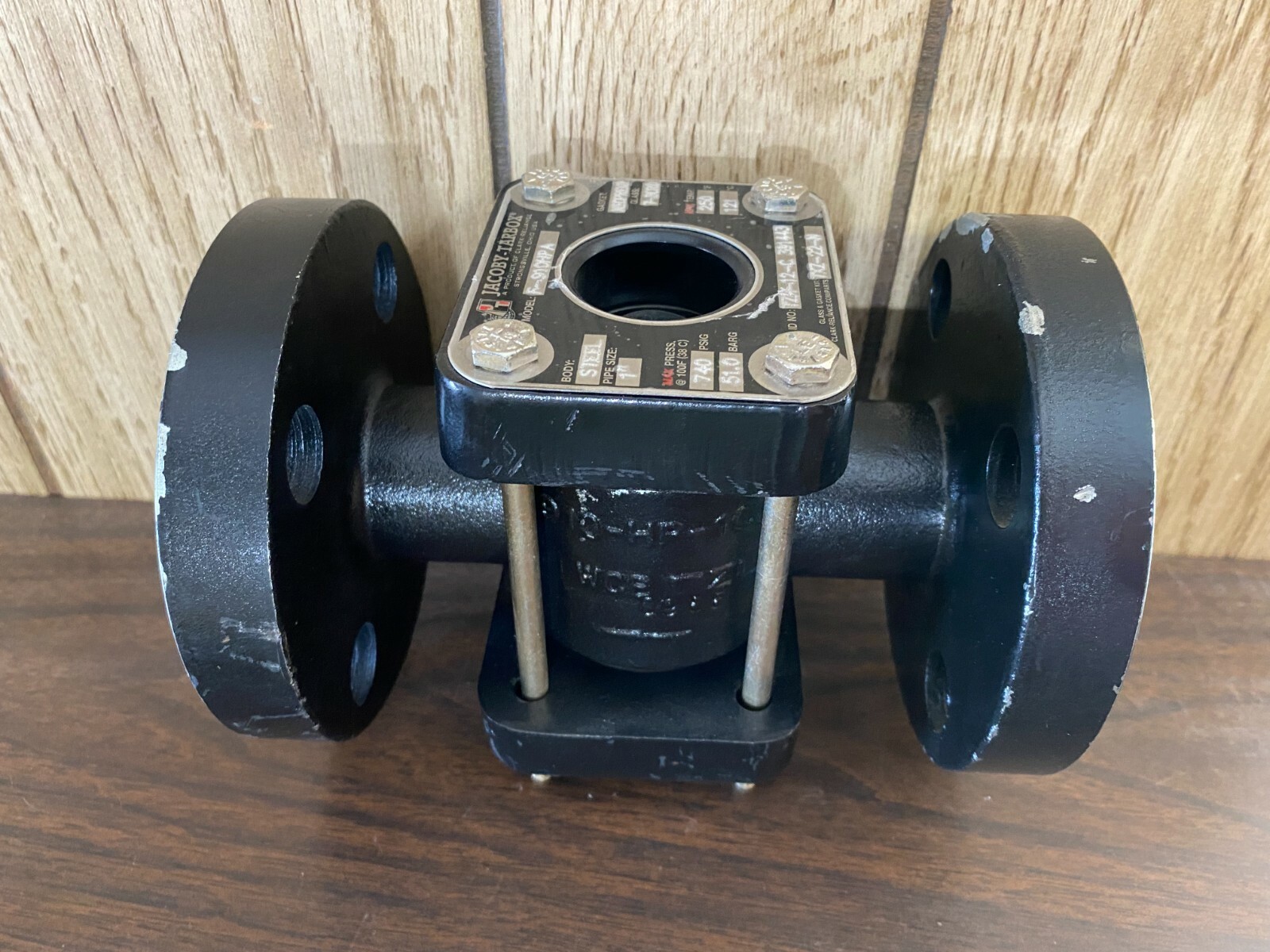 Jacoby-Tarbox 1" 300 RFFlanged Sight Flow Indicator - F910-HPA - Max ...