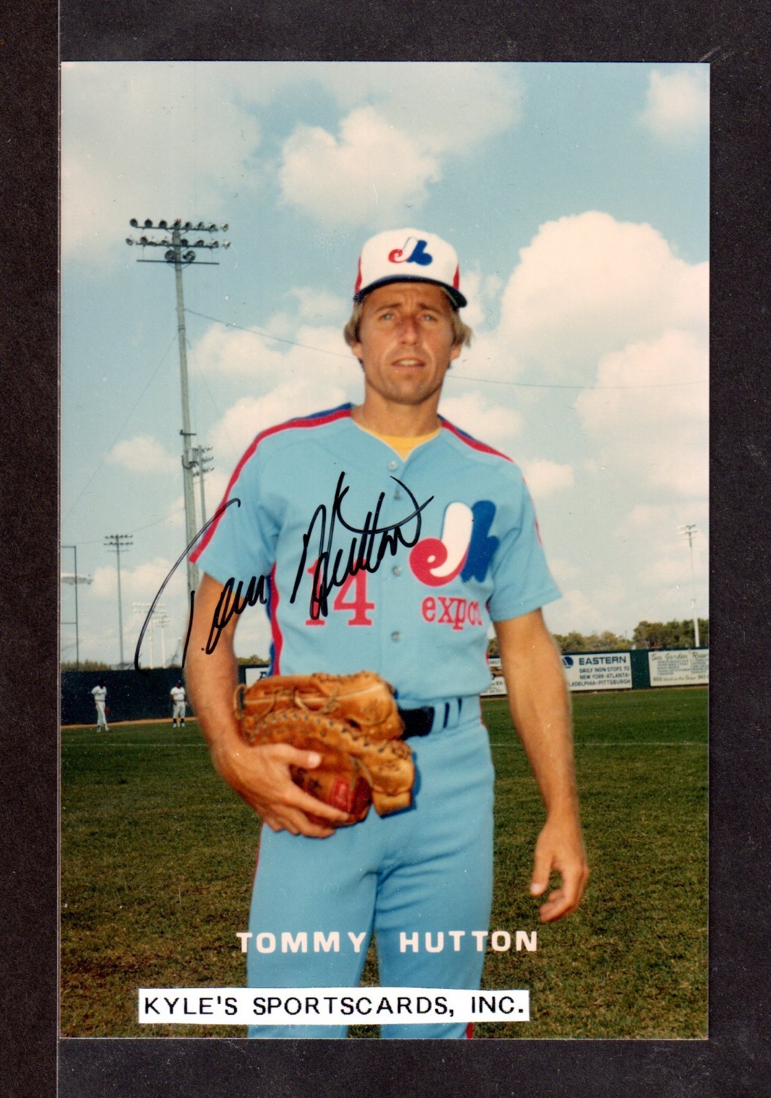 Tommy Hutton EXPOS SIGNED 4 x 6 AUTOGRAPH SNAPSHOT PHOTO AUTO COA #2 | eBay