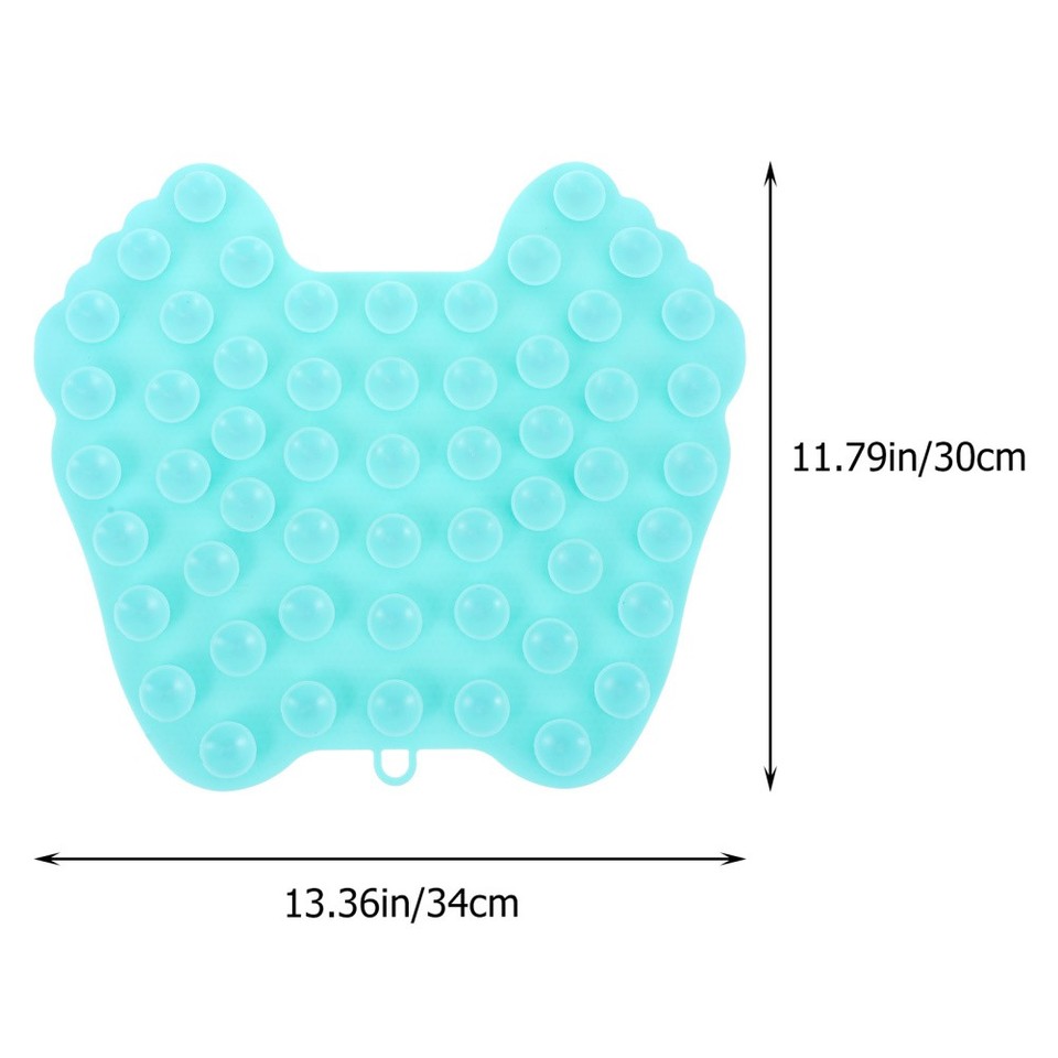 1Pc Silicone Foot Cleaning Pad Creative Back Scrubber Foot Massage ...