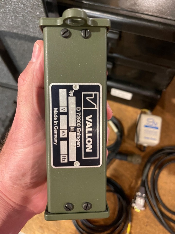 Vallon MB4 Data Logger Metal Military Mine Detection | eBay