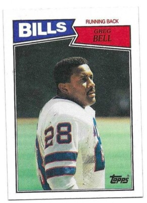 GREG BELL 1987 TOPPS CARD NM-MT+ CONDITION | eBay