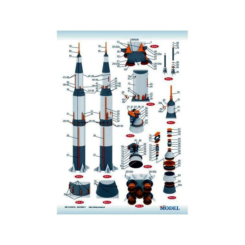 Apollo 11 Rocket Diagram
