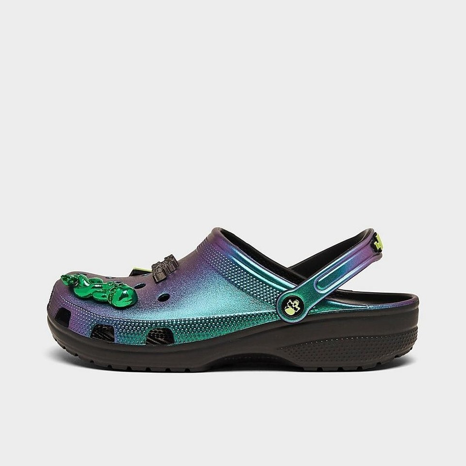 Crocs Harry Potter Classic Clog Black Blue Purple Lord Voldemort Men ...