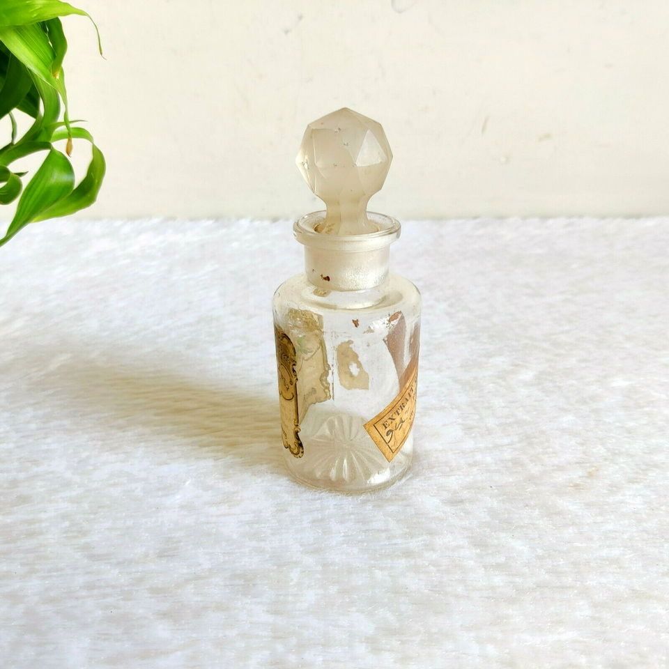 1920s Vintage Georg Dralle Perfume Glass Bottle Hamburg Germany ...