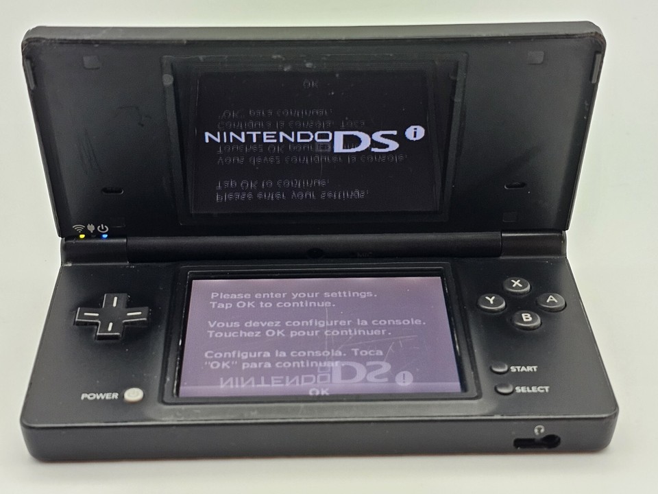 Nintendo DS DSi TWL-001 Black Handheld Console System READ | eBay