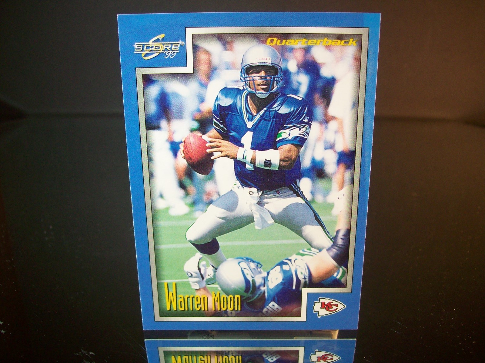 Warren Moon Score 1999 Card #105 Kansas City Chiefs NFL Football | eBay