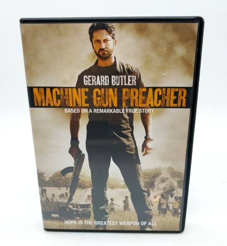Machine Gun Preacher DVD 2011 Action Thriller Widescreen Gerard Butler ...
