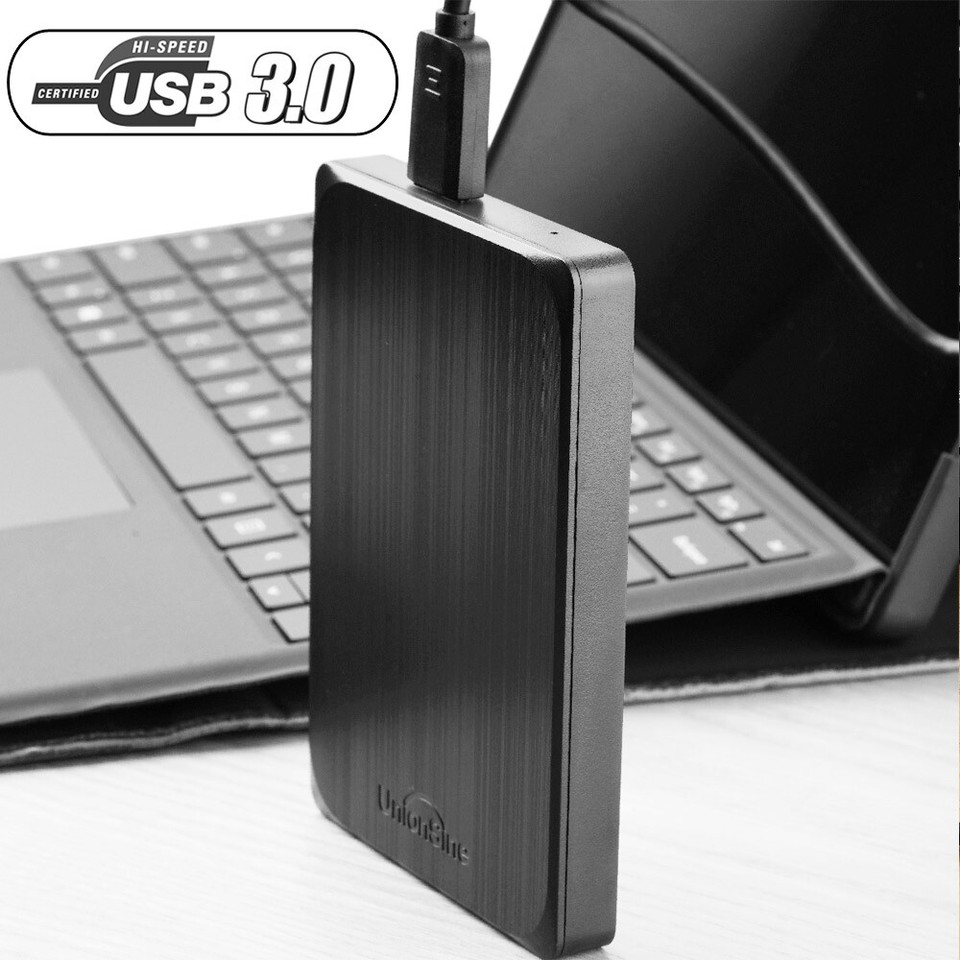 Portable External Hard Drive 2TB 1TB USB3.0 Memory Disk Storage Device ...