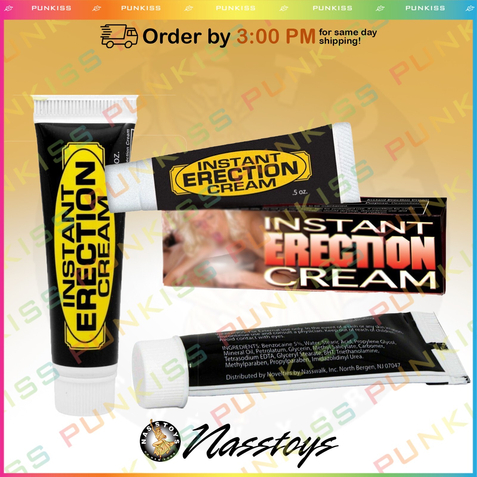 Instant Erection Cream Male Enlarger Sexual Performance Lubricant Sex ...