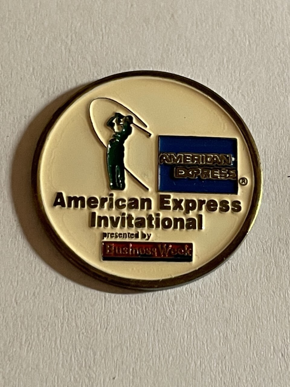 The American Express Invitational 1" Coin Style Golf Marker - TPC At ...