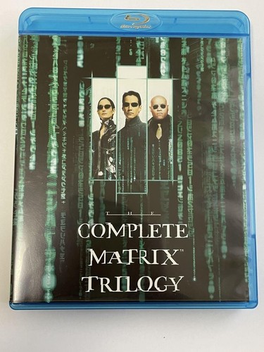 Matrix Trilogy Blu-Ray 3 Disc Set SG | eBay