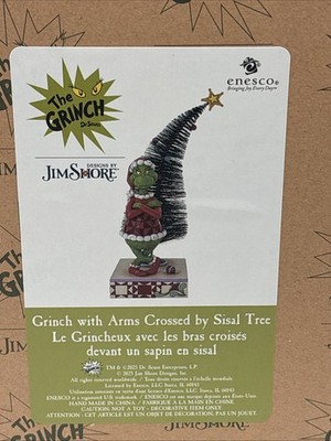 Jim Shore GRINCH WITH ARMS CROSSED FIGURINE 6017065 NEW | eBay