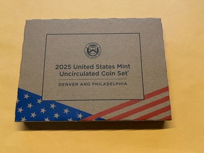 2025 UNITED STATES MINT UNCIRCULATED COIN SET (DENVER AND PHILADELPHIA ...