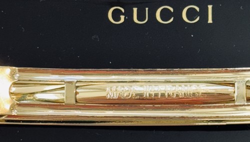 GUCCI Sparkling Crystal HUGE Barrette Black BOX SLEEPER Design ITALY ...